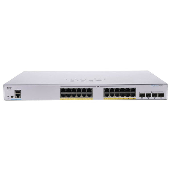Cisco 24x 10/100/1000 Ethernet ports, 4x 1G SFP uplinks Switch - C1000
