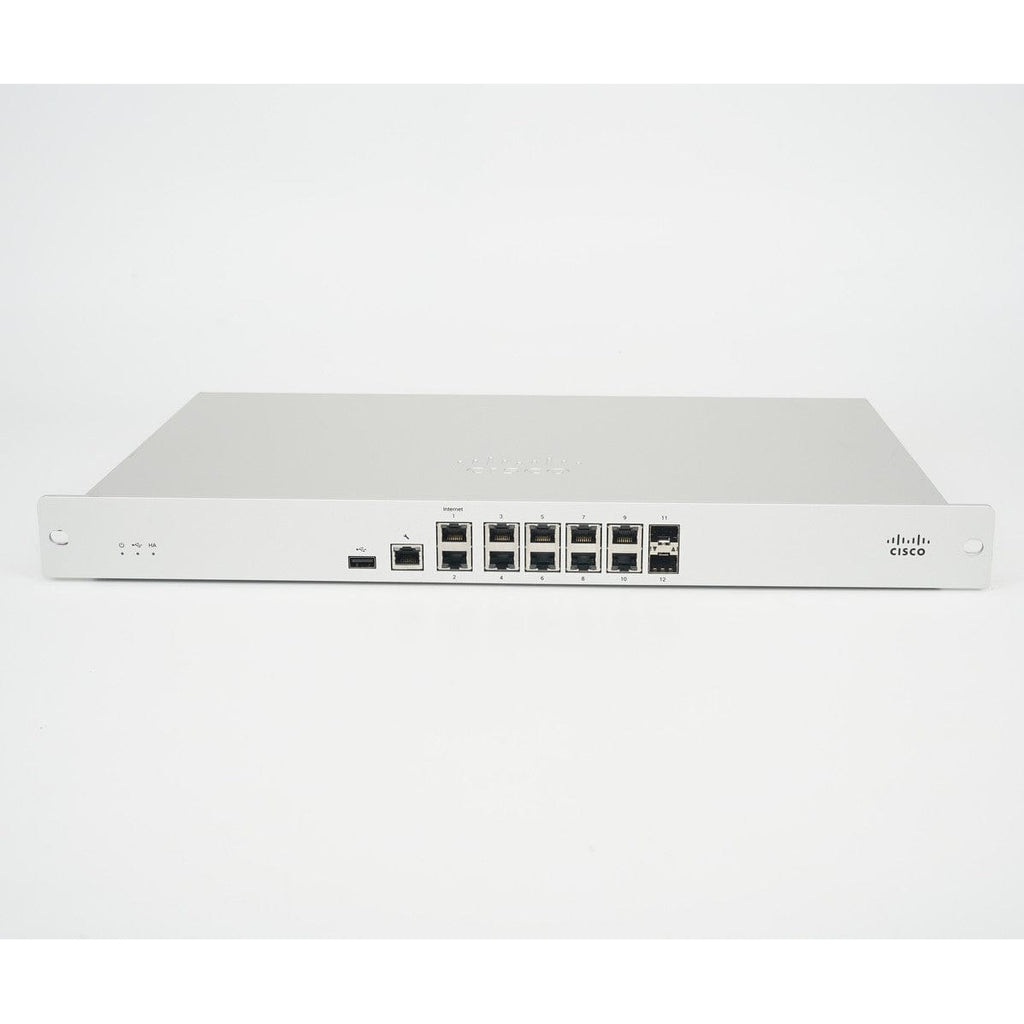 Cisco Meraki MX84 8 Port/2 SFP port Cloud Managed Security Appliance