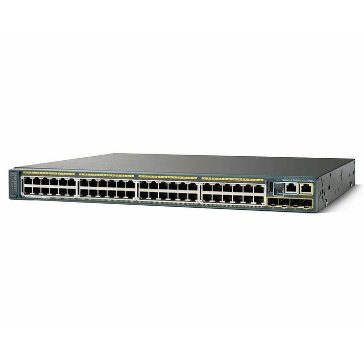 Cisco Catalyst 2960X 48 Port PoE Switch - WS-C2960X-48FPS-L Refurbishe ...