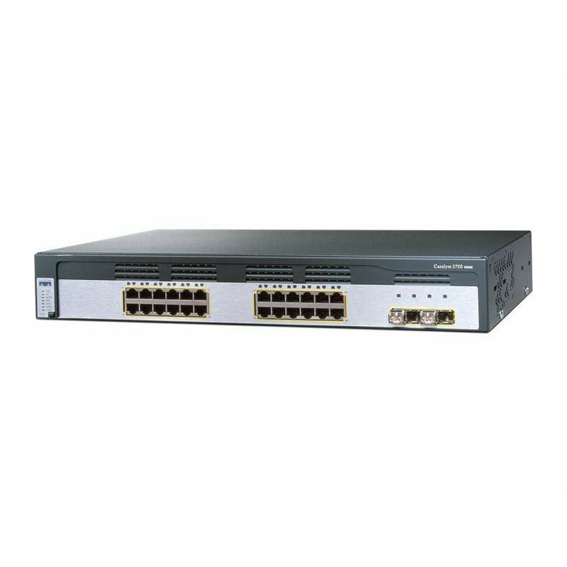 Cisco Catalyst 3750G 24 Port Gigabit Switch - WS-C3750G-24TS-S