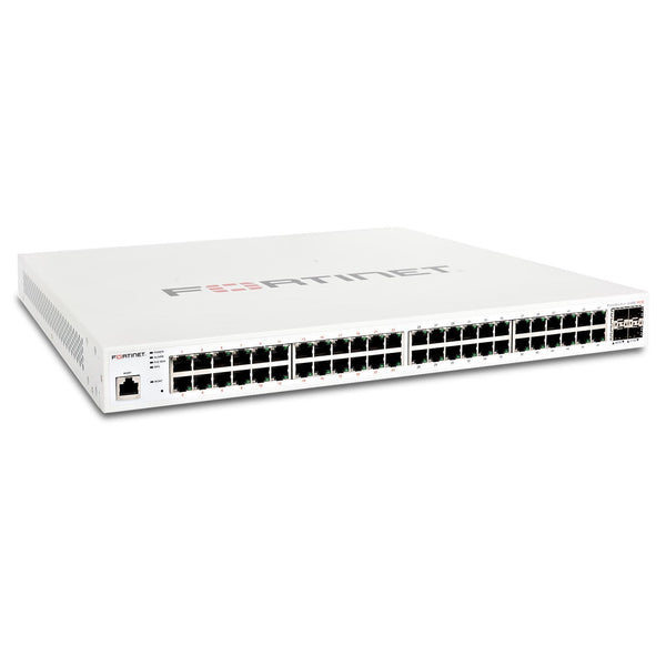 Fortinet FortiSwitch 248E-FPOE 48 port Gigabit PoE Switch - FS-248E-FP