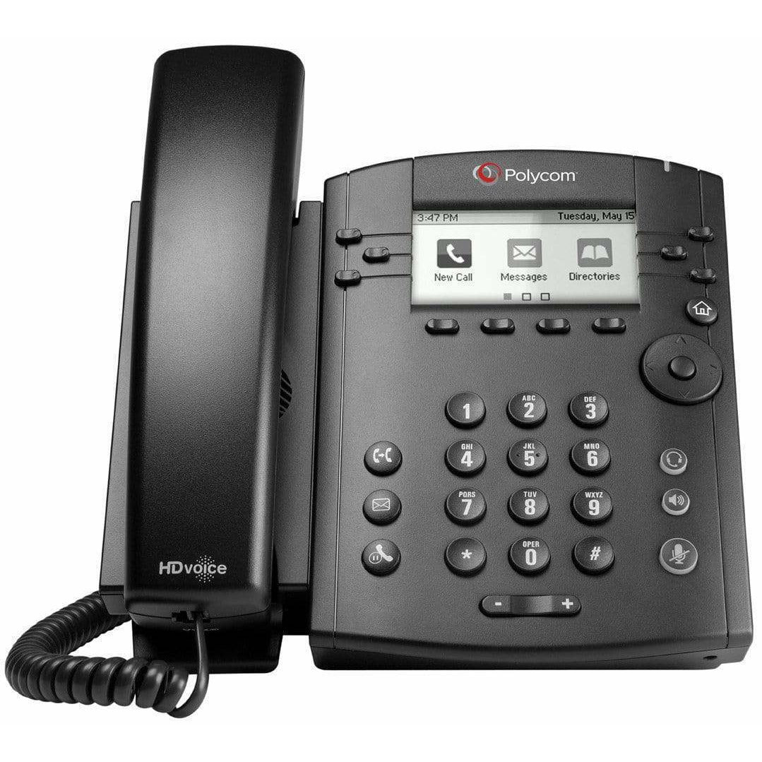 Polycom VVX311 IP Phone Skype for Business - VVX 311 2200-48350-019 Ne ...